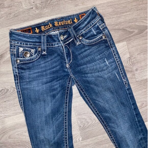 Rock Revival | Jeans | Rock Revival Size 25 Tori Straight Jeans | Poshmark